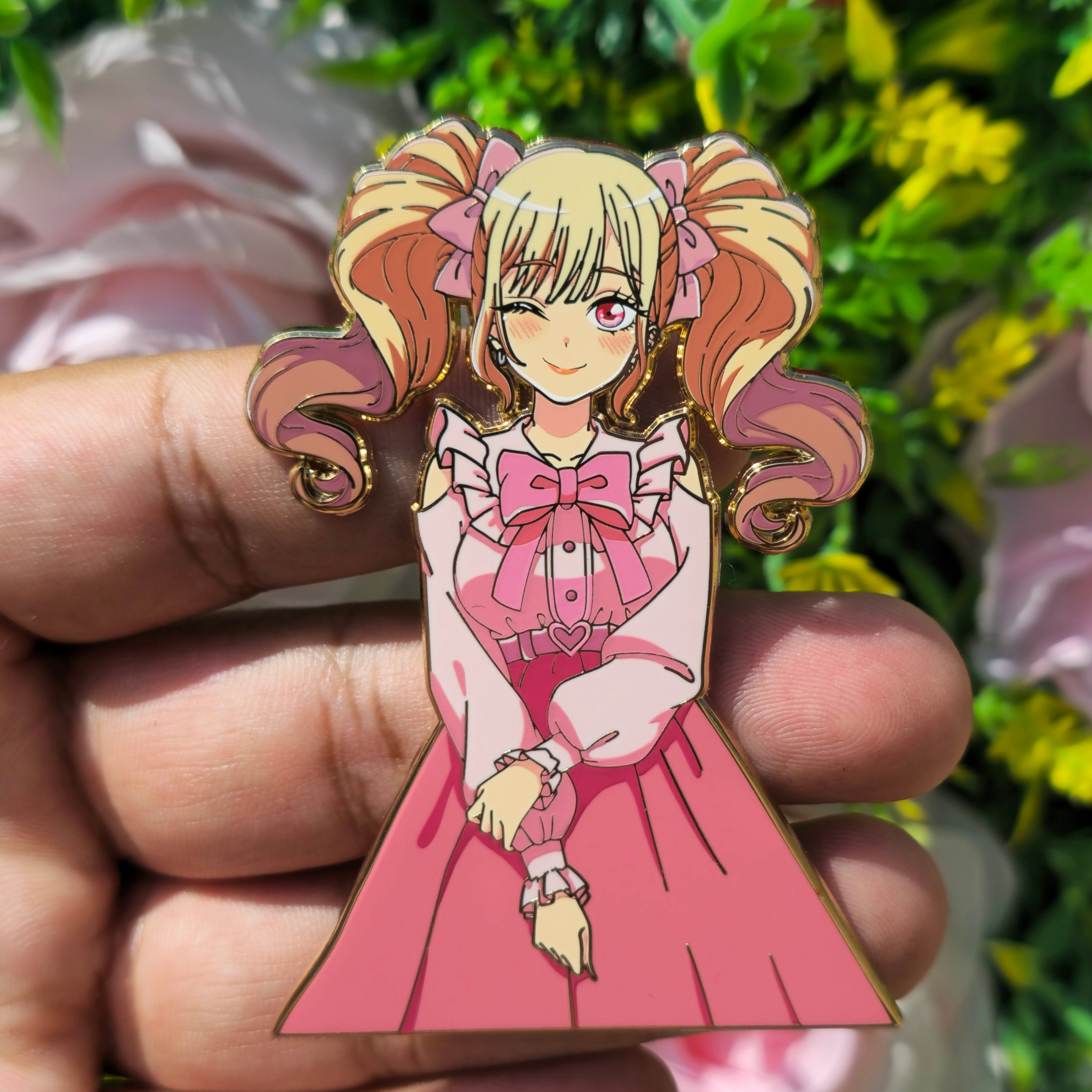 Pink Piggy Tails – MCPins